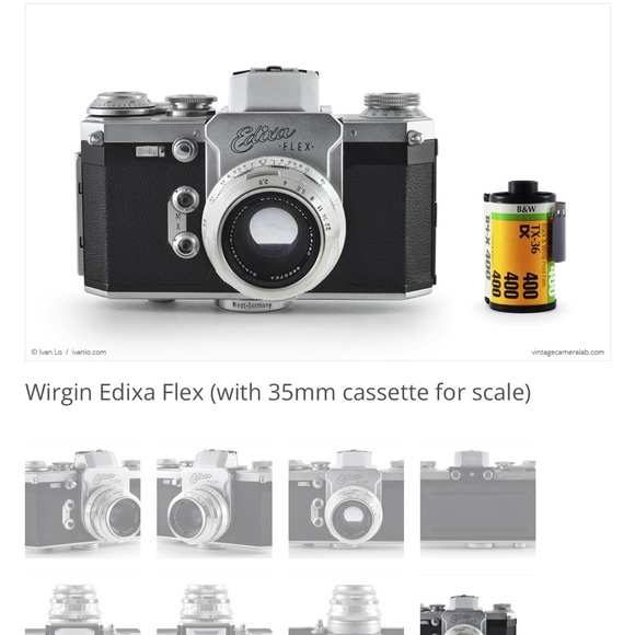 edixa flex | Cameras, Photo & Video | Wirgin Edixa Flex Vintage Camera ...